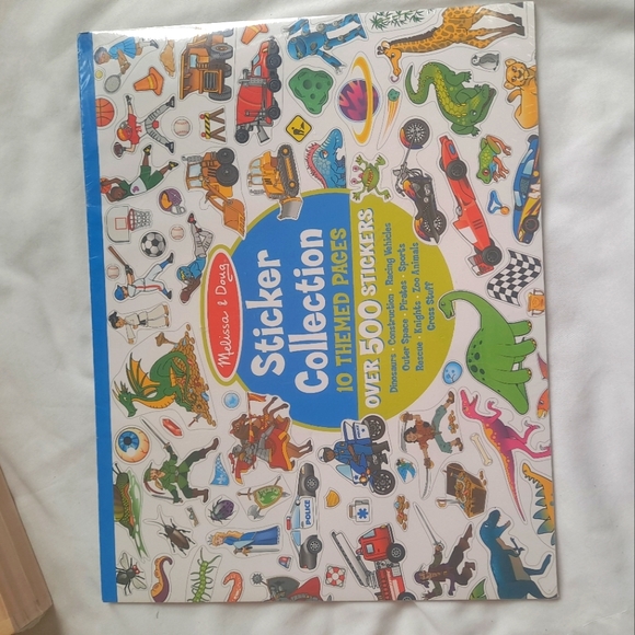 mellisa and doug | Toys | Melissa And Doug Sticker Collection And Stamp ...